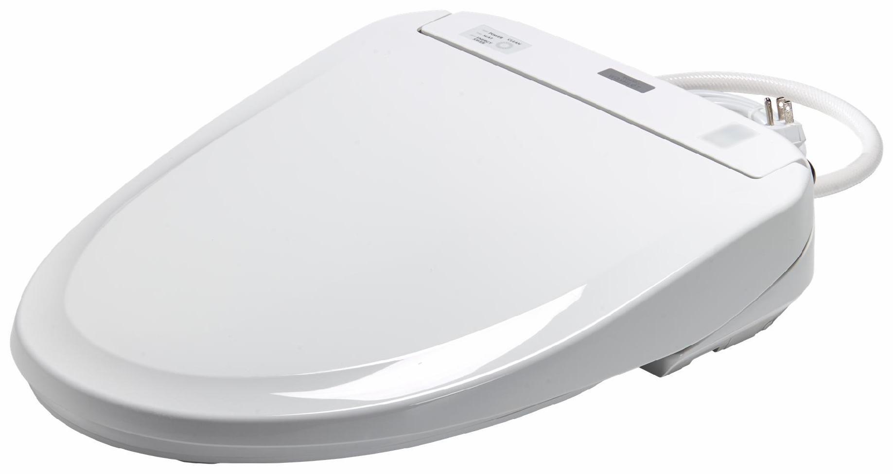 Washlet® S350e Round Bidet Toilet Seat with Auto Open and Close and ew ...